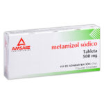 Metamizol Sódico 500 mg Caja con 10 Tabletas - Farmatab